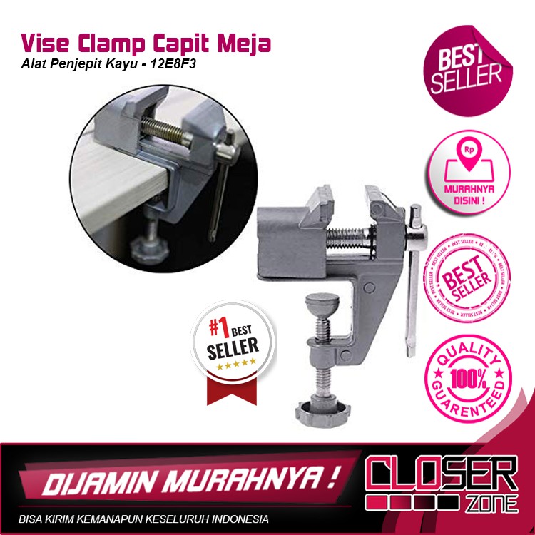 Jual ALAT Penjepit / Clamp Capit Meja Alat Penjepit Kayu multifungsi ...