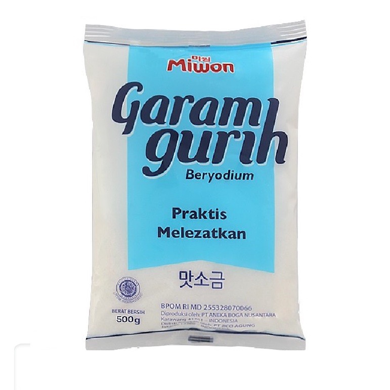 Jual garam halus gurih miwon 500 | Shopee Indonesia