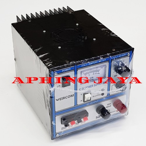 Jual PERTUKANGAN PERLENGKAPAN LISTRIK POWER SUPPLY WEIRCOM PS-30A ...