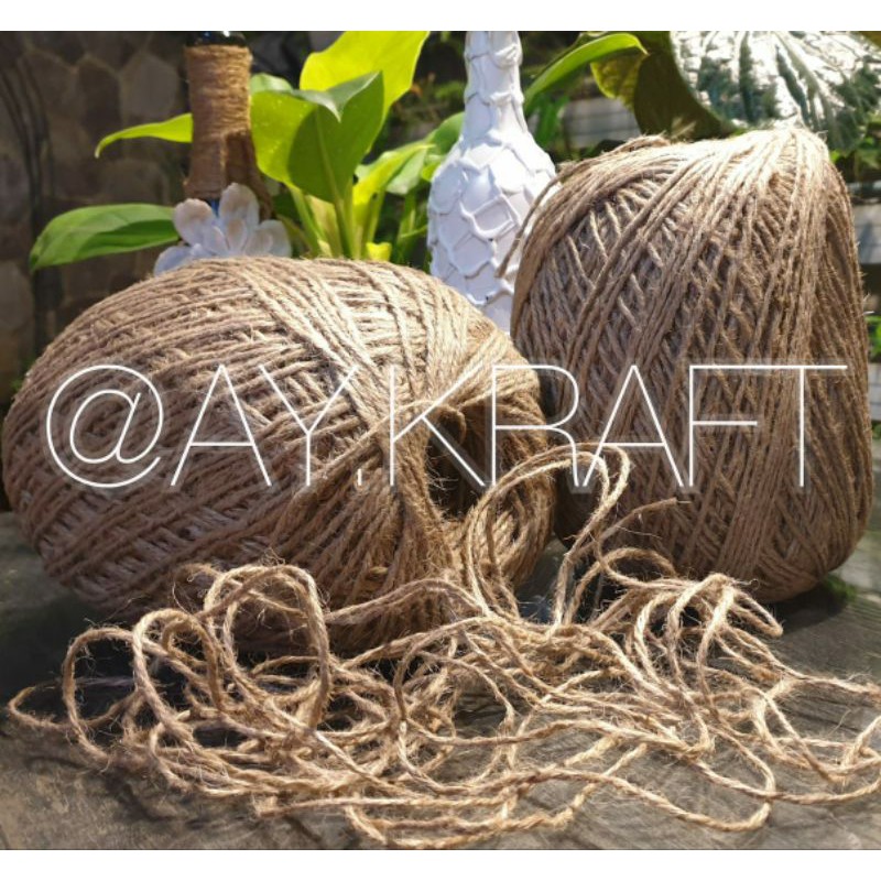 Jual Tali Goni / Tali Jute 5mm (8Ply) 10 meter | Shopee Indonesia
