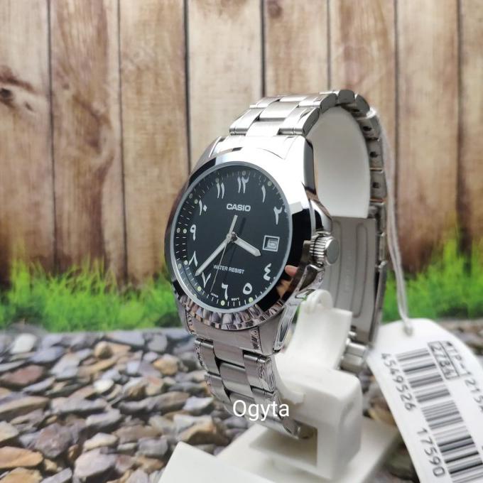 Jual 1300 Casio Analog Jam Tangan Pria Rantai Silver Mtp 1215a 1b3 Original Shopee Indonesia
