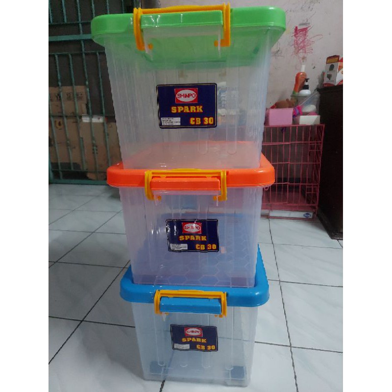 Jual Box Container Spark CB 30 lt Shinpo | Shopee Indonesia