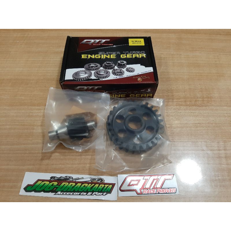 Jual GEAR RASIO GEAR BOX 10/27 NMAX N-MAX NEW OLD AEROX LEXY QTT RACING ...