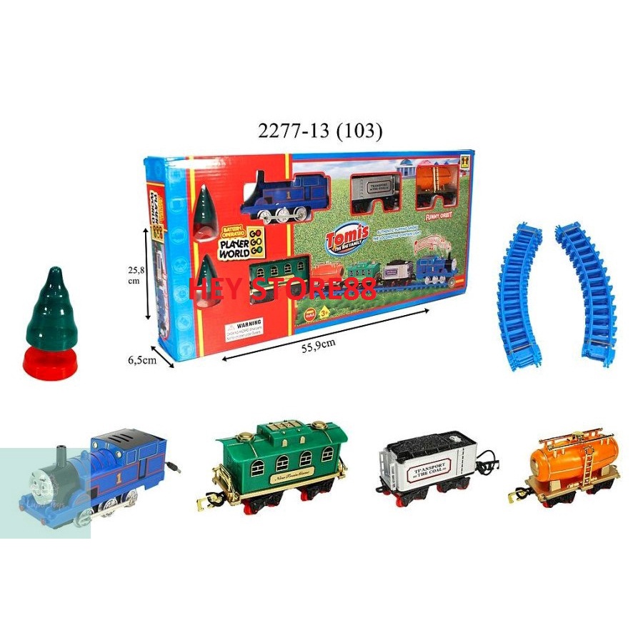Jual MAINAN BAYI MAINAN ANAK LAKI LAKI KERETA API TOMIS THE BIG FAMILY ...