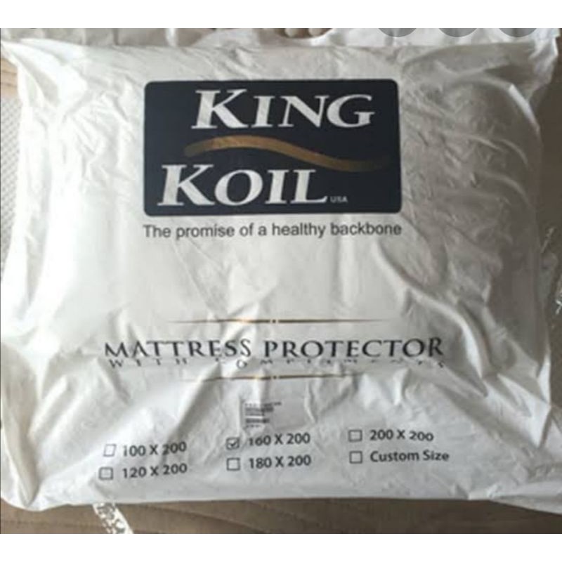 Jual matras protector kingkoil 120 , 160 x 200 paling murah asli ori ...