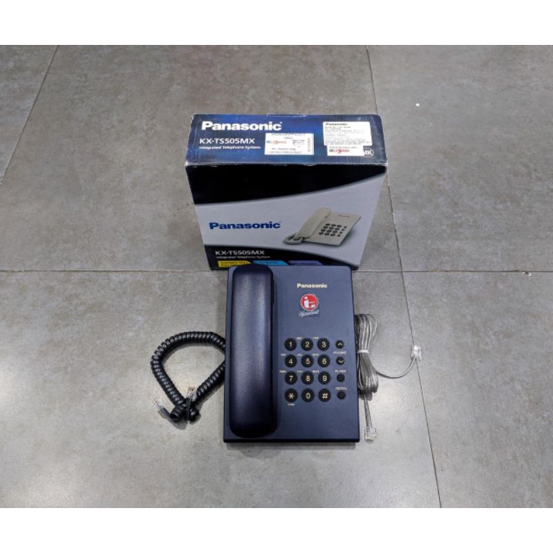 Jual Telepon Rumah/ Kantor Panasonic KX-TS505MX | Shopee Indonesia
