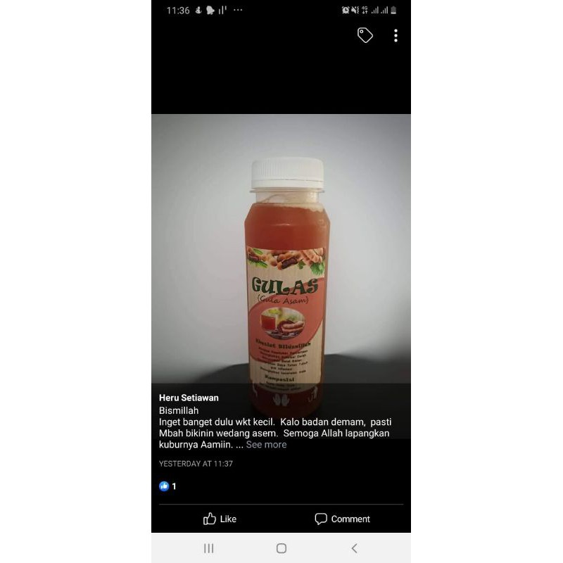 Jual Gula Asem 250 ml | Shopee Indonesia