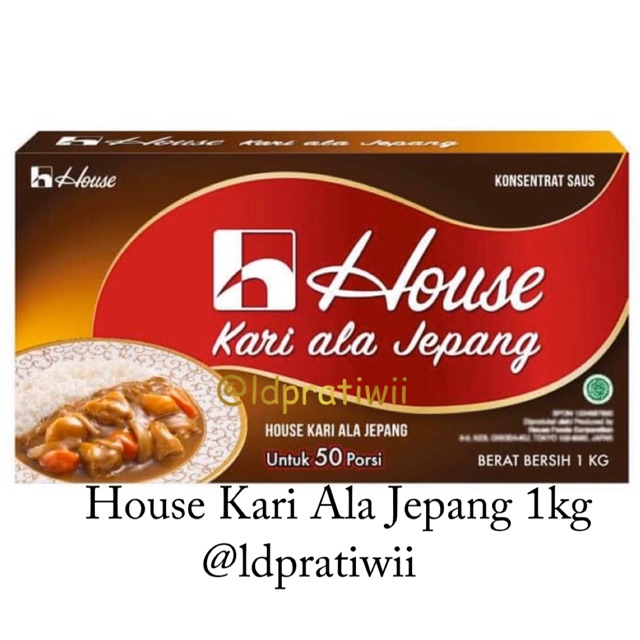Jual House Kari Ala Jepang 1kg / Java Curry Halal 1 kg | Shopee Indonesia