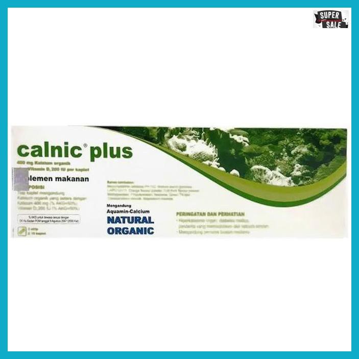 Jual CIUMCAL- CALNIC PLUS TABLET / BOX ISI 30 -KESEHATAN. | Shopee ...