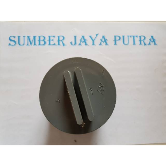 Jual Dop tutup pipa cap 3 in 7cm clem out CO rucika tutup bak kontrol ...