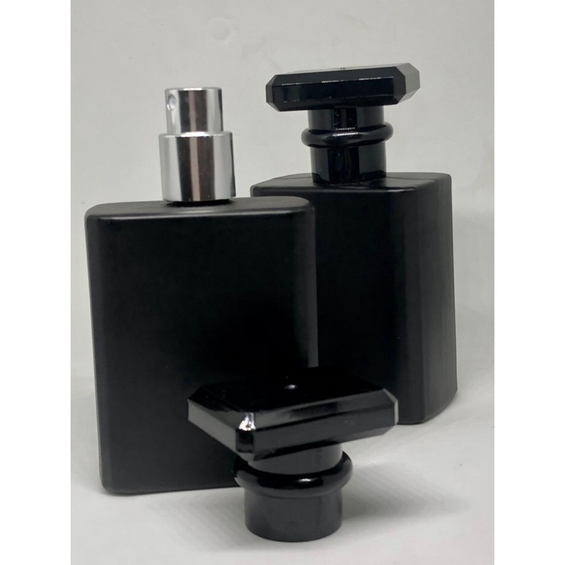 Jual botol parfum channel 50ml warna hitam | Shopee Indonesia
