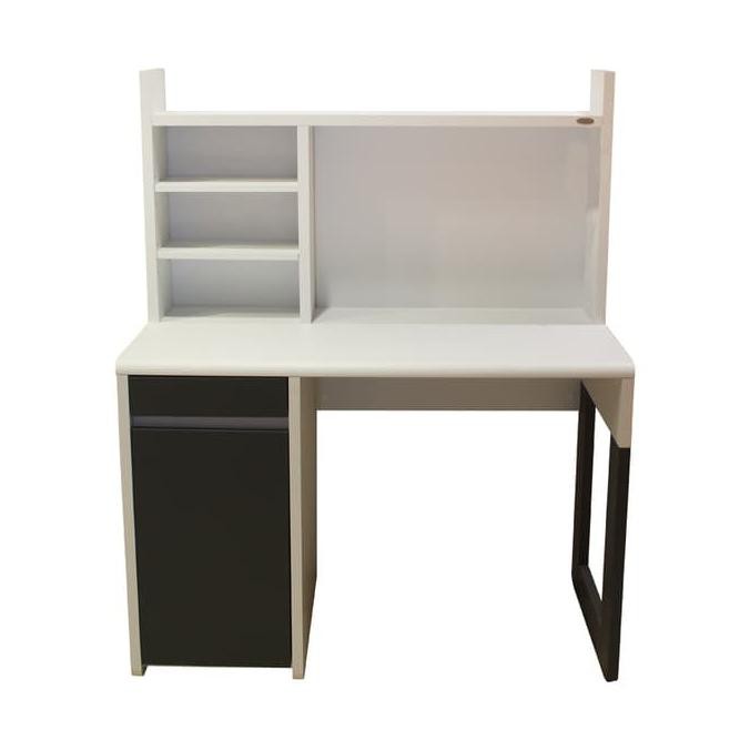 Jual Informa Meja Belajar – Ivel Desk With Hutch Grey White ...