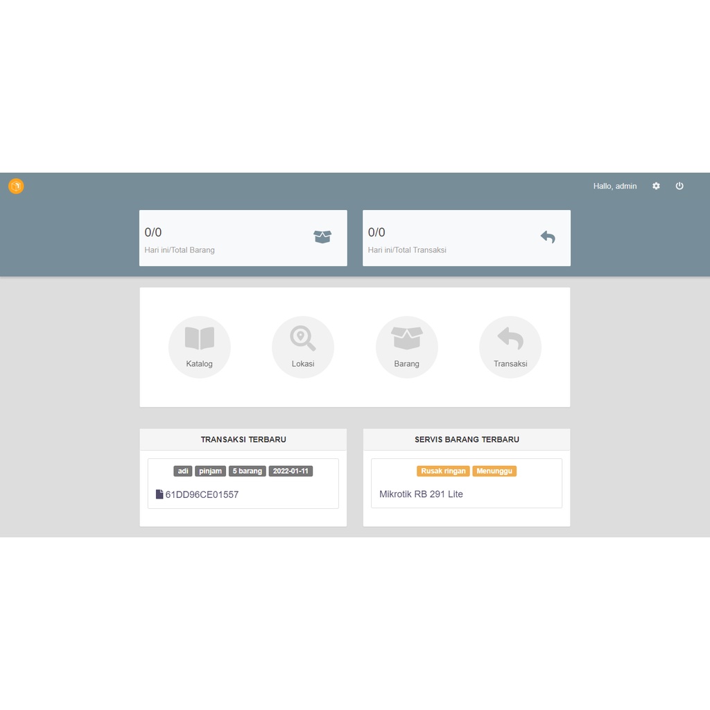 Jual Source Code Web Aplikasi Inventory Barang Berbasis Web Codeigniter ...