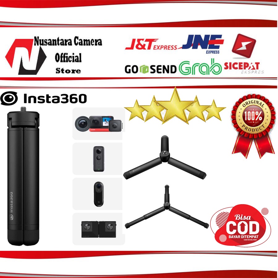 Jual Insta360 All-Purpose Tripod Stand Mounting For ONE R ONE X | Shopee Indonesia