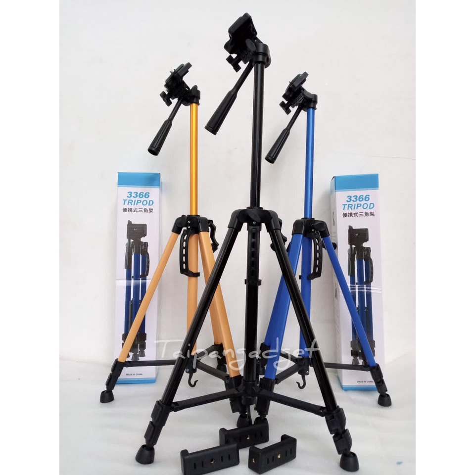 Jual TRIPOD 3366 1,4 METER 140 CM PREMIUM ORIGINAL PORTABLE LIGHTWEIGHT ...