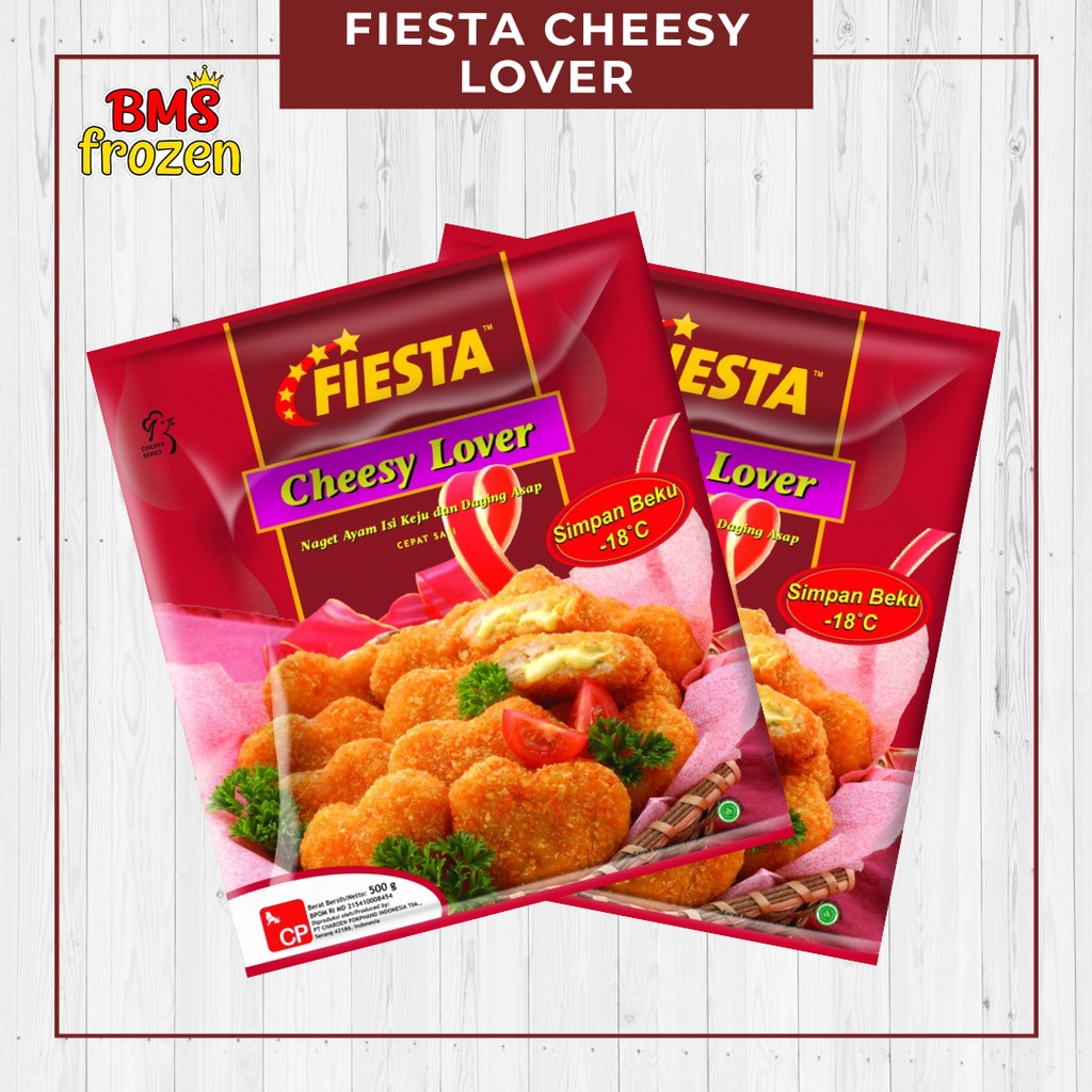Jual BMS Frozen Mart | Fiesta Nugget Keju - Cheesy Lover - Honey ...