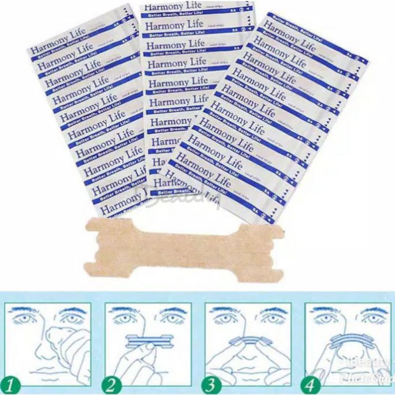 Jual nasal strips/plester anti mampet/patch hidung tersumbat | Shopee ...