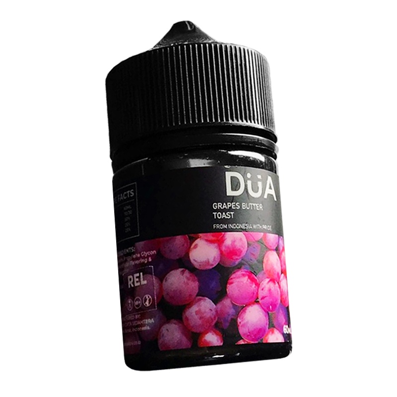 Jual Dua Juice Grape Butter Toast E-Liquid 60ML 3MG | Shopee Indonesia
