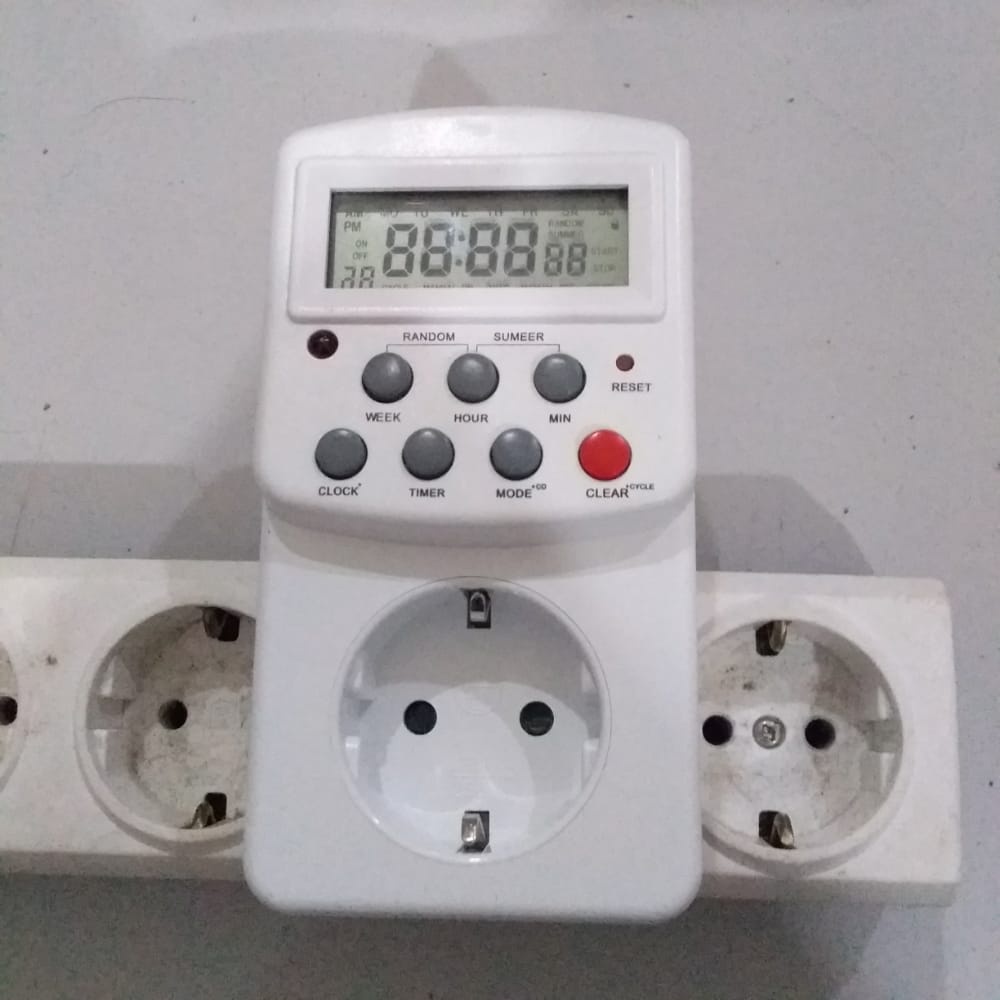 Jual Taff Digital Timer Switch STOP KONTAK TIMER DIGITAL 24 JAM STOP ...