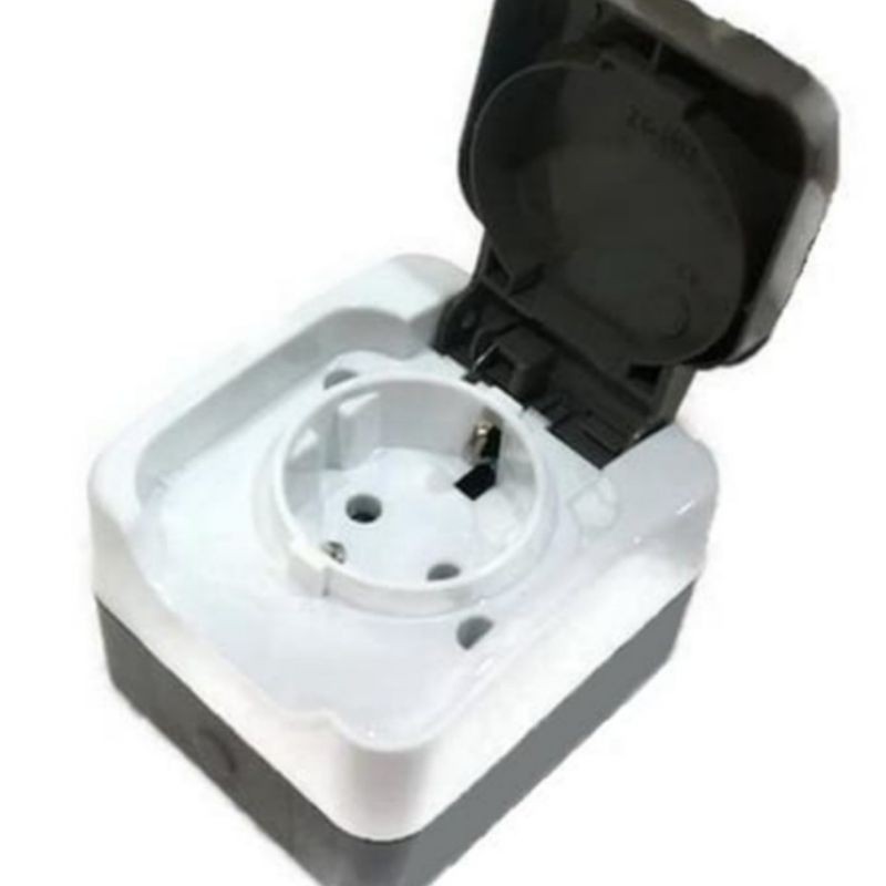 Jual BROCO ATLANTIC OB STOP KONTAK ARDE 2151 SNI TAHAN AIR OUTDOOR ...