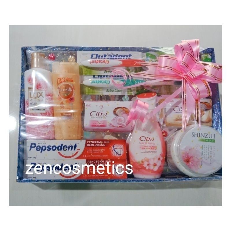 Jual Paket Seserahan Satu Set Perlengkapan Mandi Gratis Box/ Parsel ...