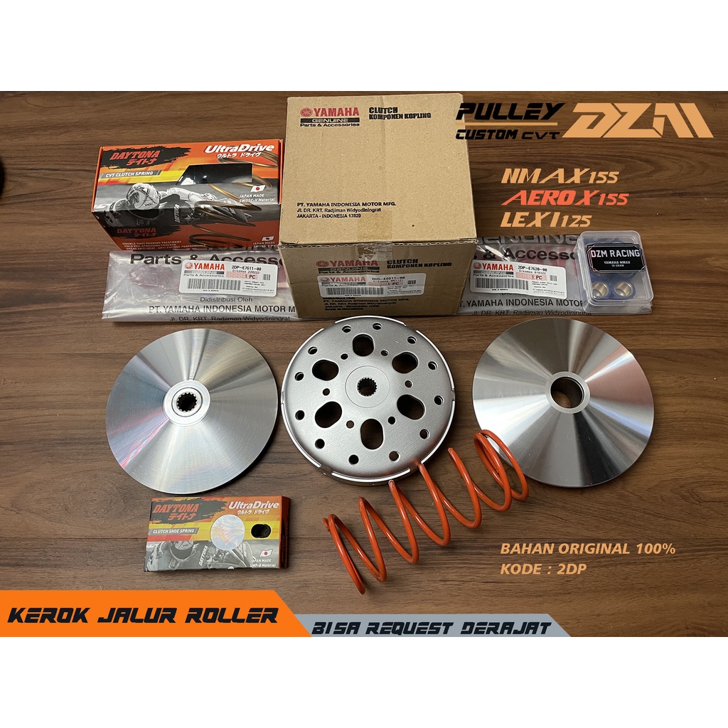 Jual Full pulley pully puli custom rumah roller roler nmax aerox 155 ...