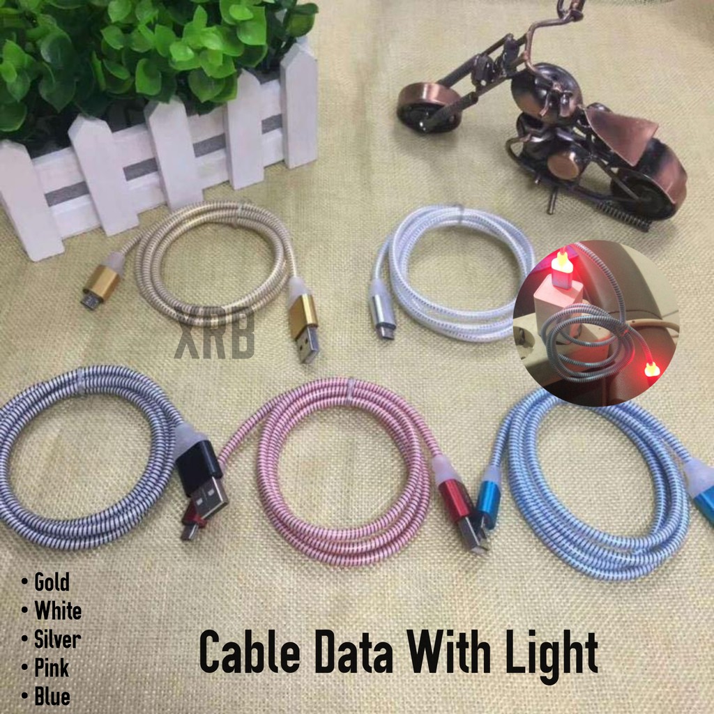 Jual CABLE DATA LAMP MICRO Fast Charging USB Kabel High Speed Mikro ...