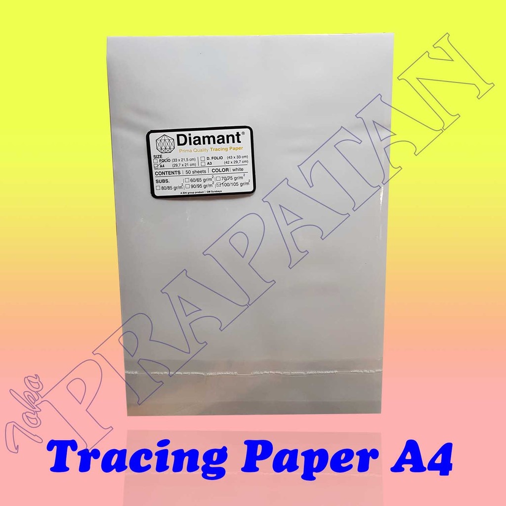 Jual Tracing Paper / Kertas Kalkir A4 | Shopee Indonesia