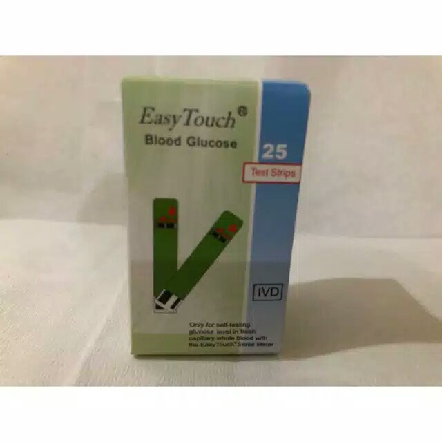 Jual Strip Easy Touch Gula / Glucosa Acid /Strip Glukosa /Strip Gula ...
