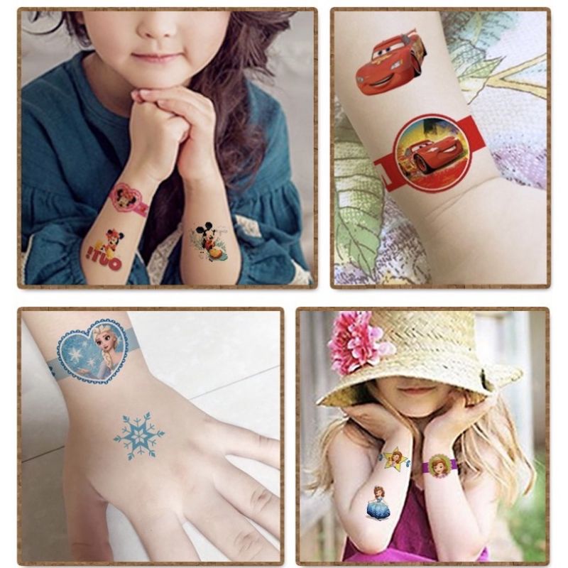 Jual disney kids children tattoo - tato anak aman di kulit | Shopee ...