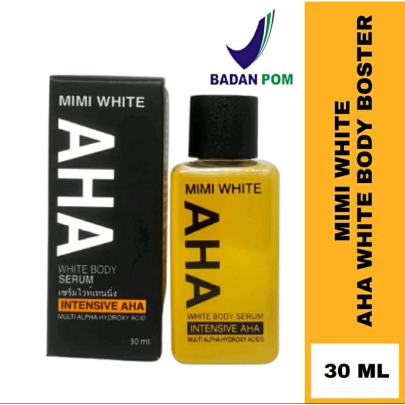 Jual SERUM AHA MIMI WHITE 30 ML [ ORI BPOM ] | Shopee Indonesia