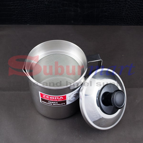 Jual Penyaring minyak/ Oil filter pot Zebra 12cm 1L - 151101 | Shopee ...