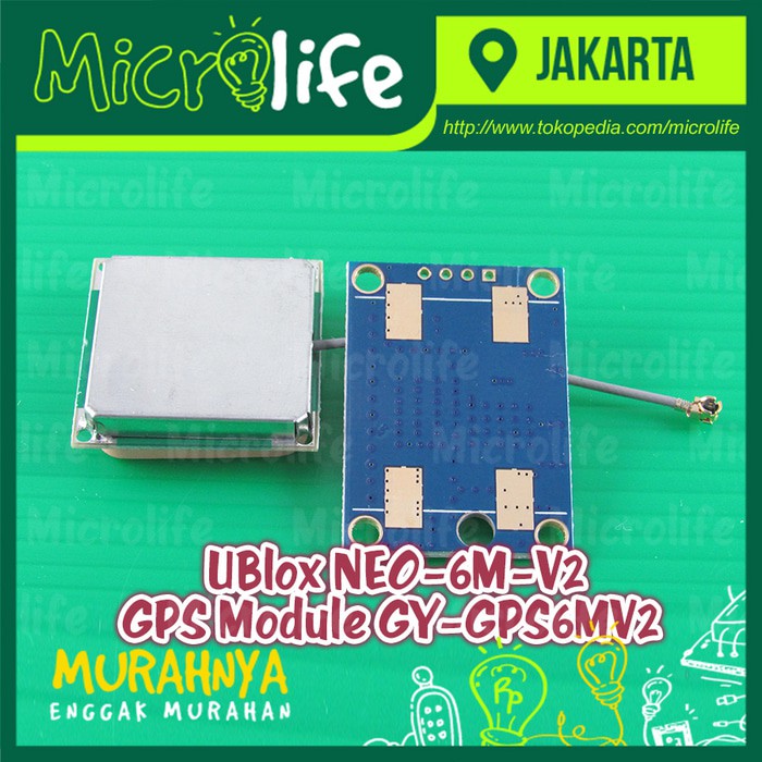Jual Jual UBlox NEO 6M V2 GPS Module GY GPS6MV2 Murah | Shopee Indonesia