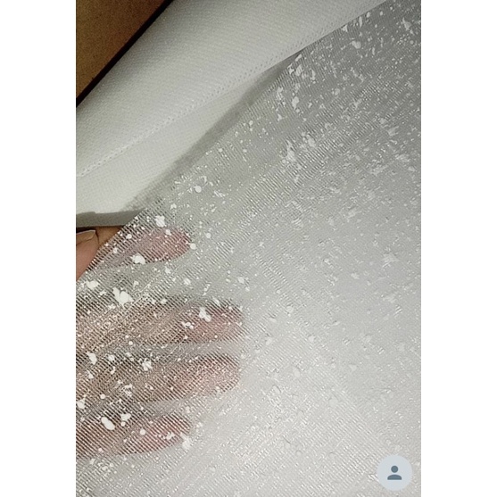 Jual Kertas Tile Salju untuk Buket Lembaran / Flower Wrapping Snow Kain ...