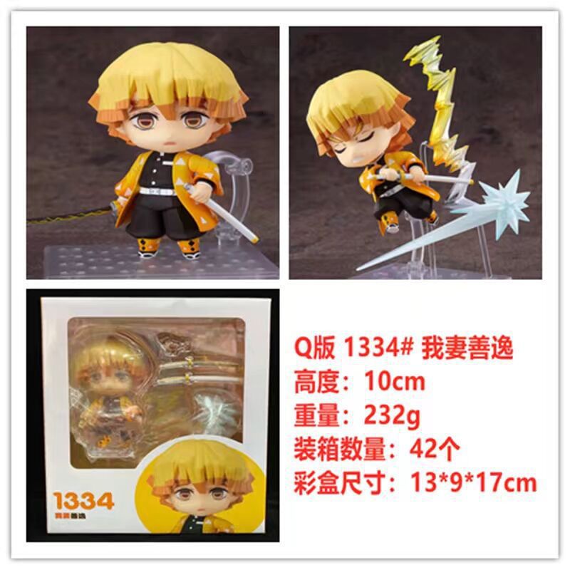 Jual nendroid zenitsu anime kimetsu no yaiba kws | Shopee Indonesia