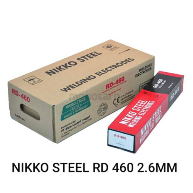 Jual Kawat Las Nikko Steel RD 460 2,6mm (5KG) | Shopee Indonesia