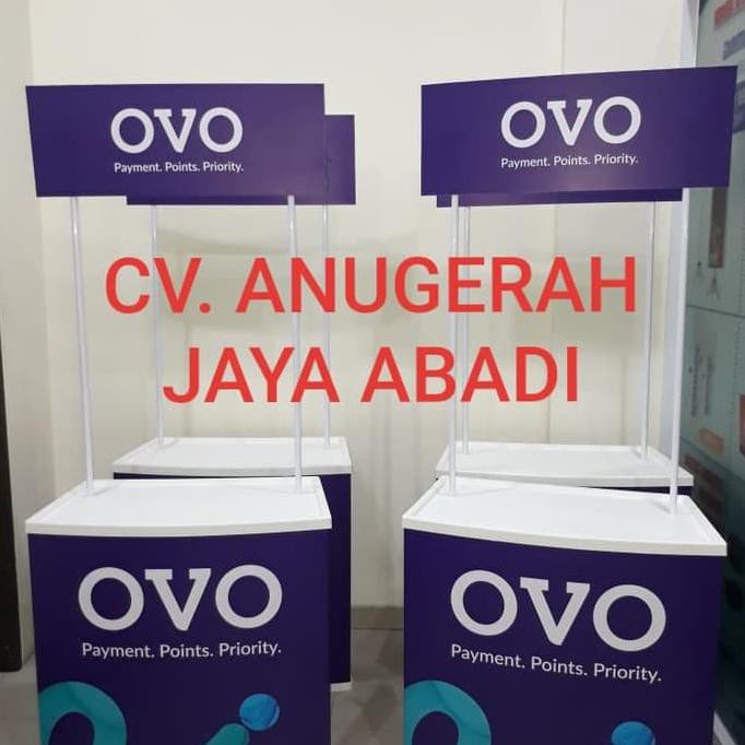Jual Paling Murah!! Event Desk/Meja Jualan/Booth Pvc/Meja Promosi ...