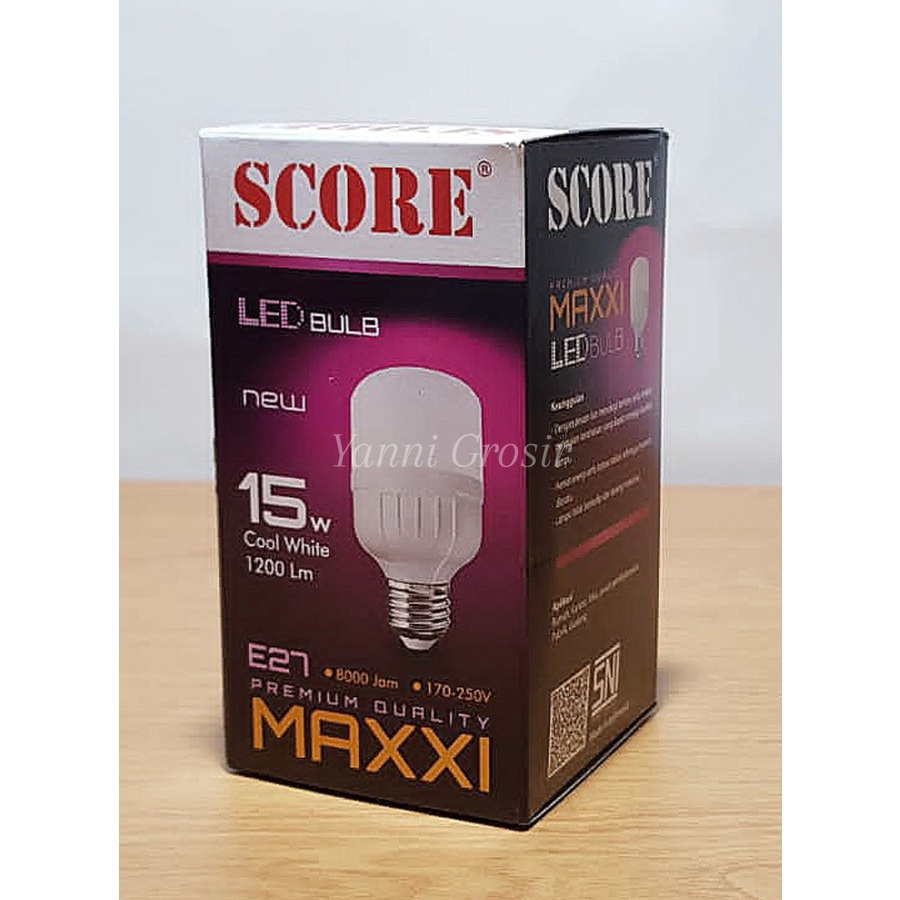 Jual Bohlam Lampu LED Bulb 15W Premium PANALED NIKIMURA SCORE | Shopee ...