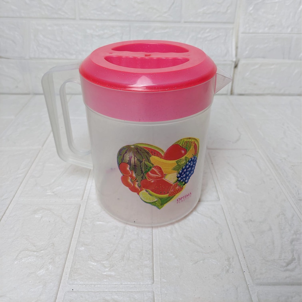Jual teko air& wadah es plastik 1.5 ltr / eskan plastik tebal | Shopee ...