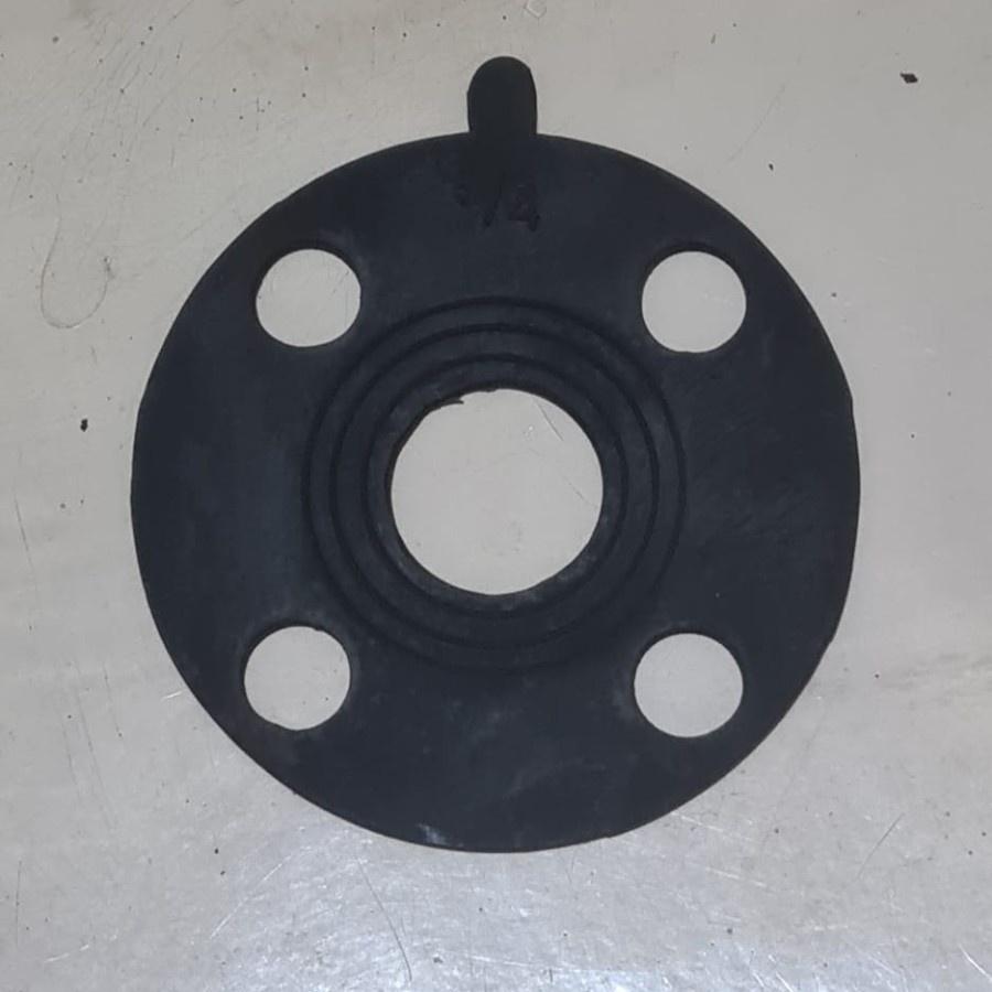 Jual paking seal karet flange jis 10k 2" inch 3mm gasket karet flange 2" | Shopee Indonesia