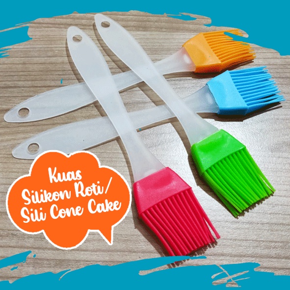 Jual Kuas silikon roti/sili cone cake barbeque mentega food | Shopee ...