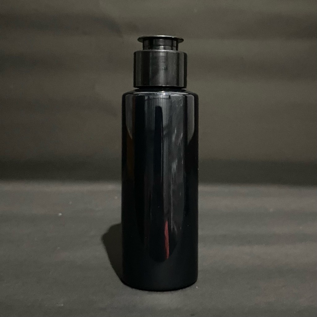 Jual BOTOL FLIPTOP 100ML HITAM / BOTOL 100ML FLIPTOP JAMUR | Shopee Indonesia
