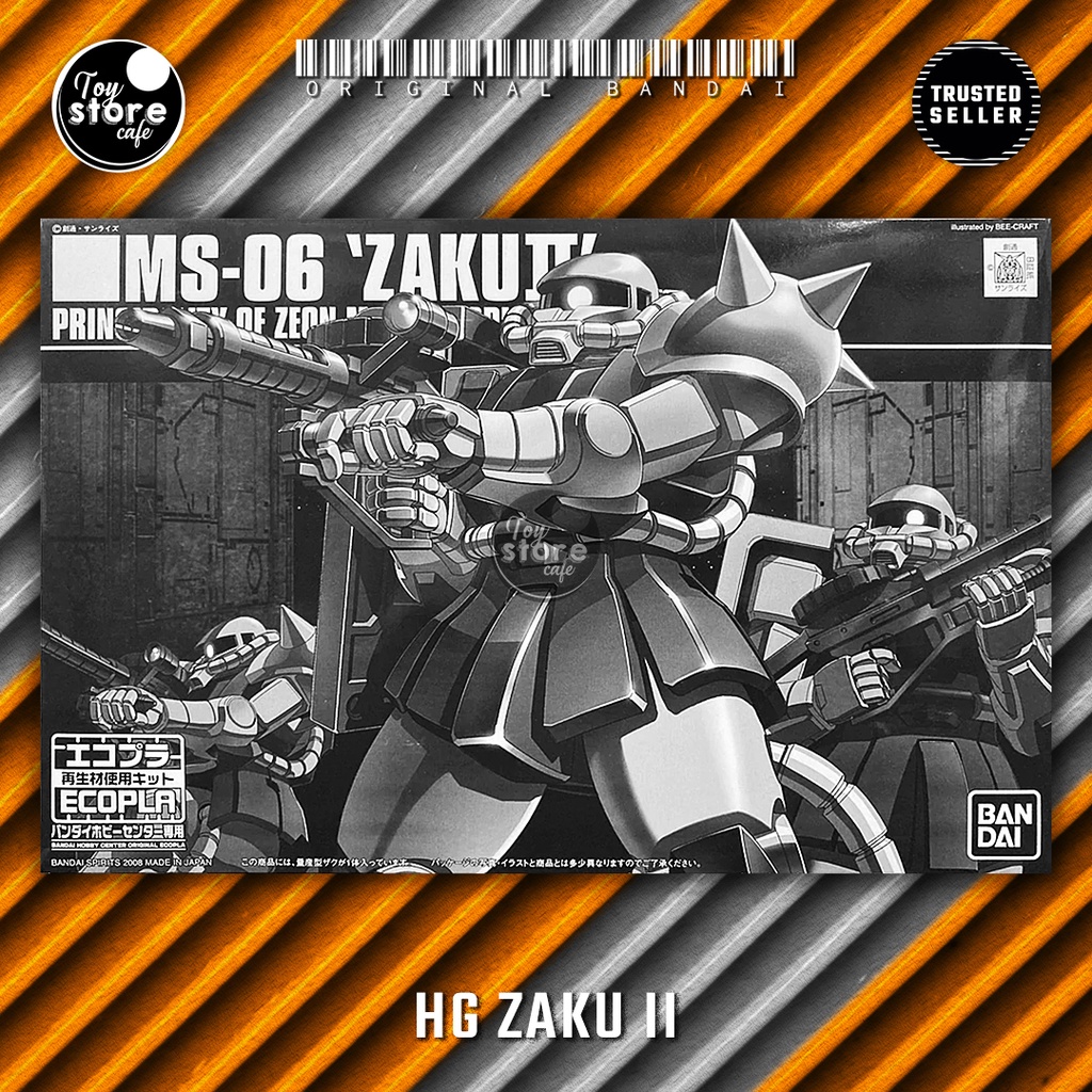 Jual HG Zaku II Ecopla Limited - ORIGINAL GUNDAM BANDAI | Shopee Indonesia