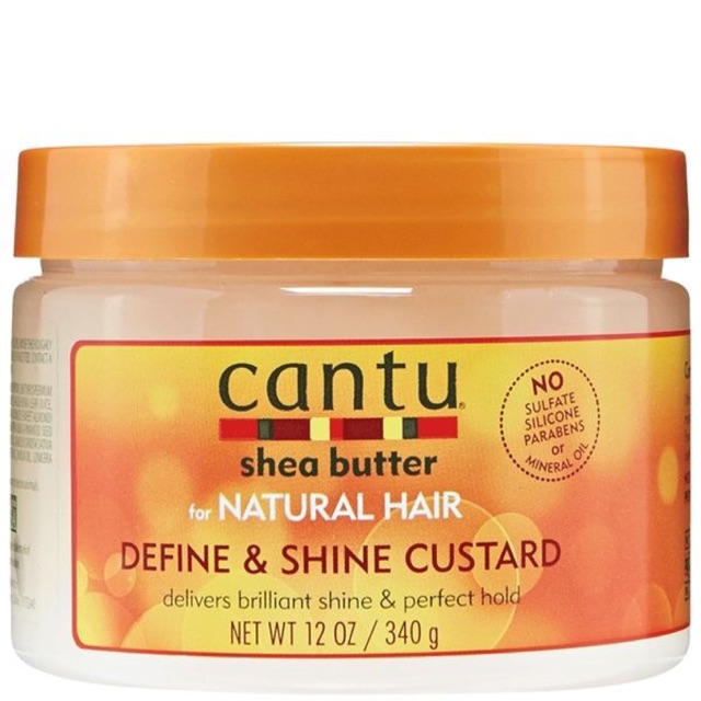 Jual Cantu Natural Hair Define & Shine Custard Curly Hair. Rambut ...