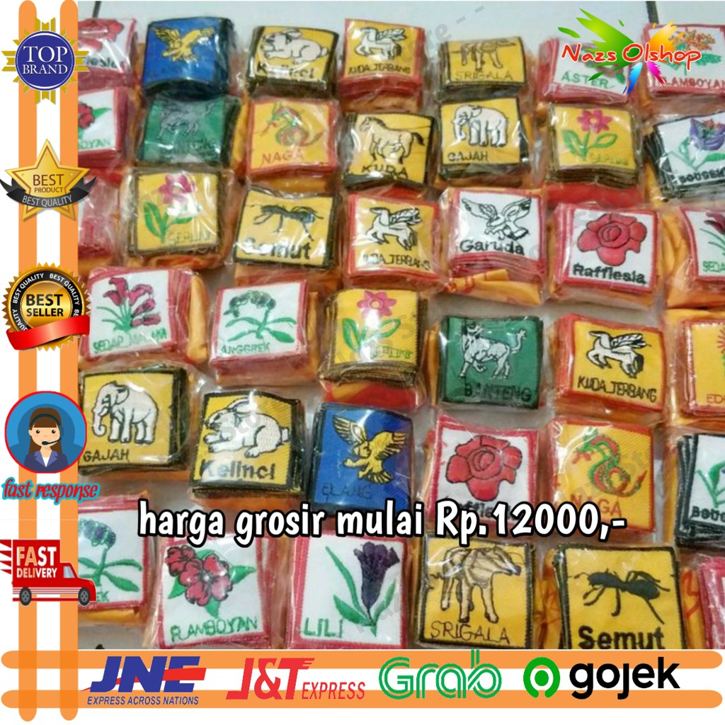 Jual Bet Badge Tanda Regu Pramuka Penggalang + Bendera Regu | Shopee ...