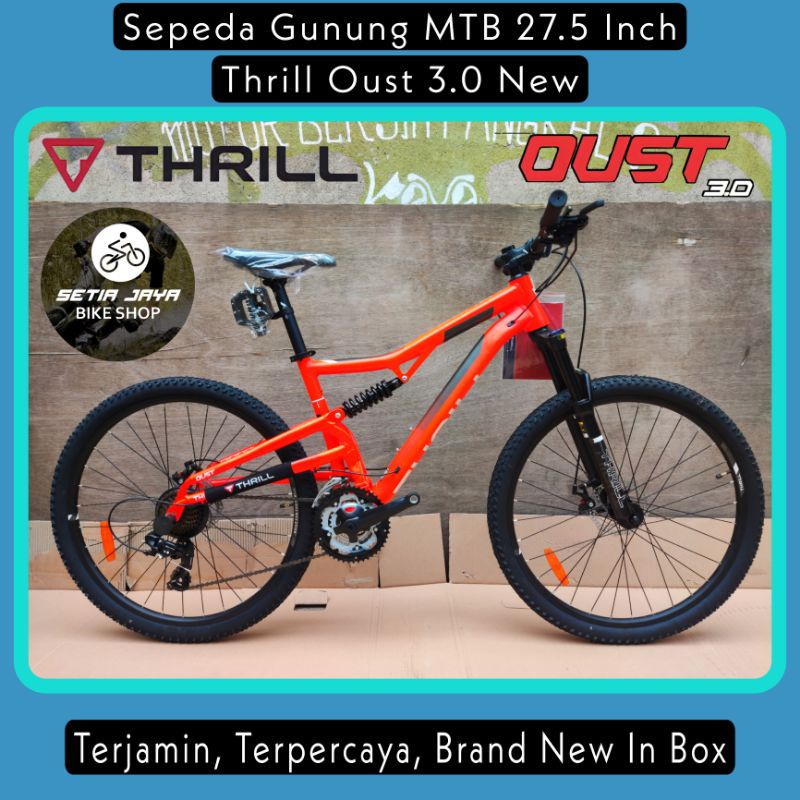 Jual Sepeda Gunung MTB 27.5 Inch THRILL OUST 3.0 Alloy 3x8 Speed Full ...