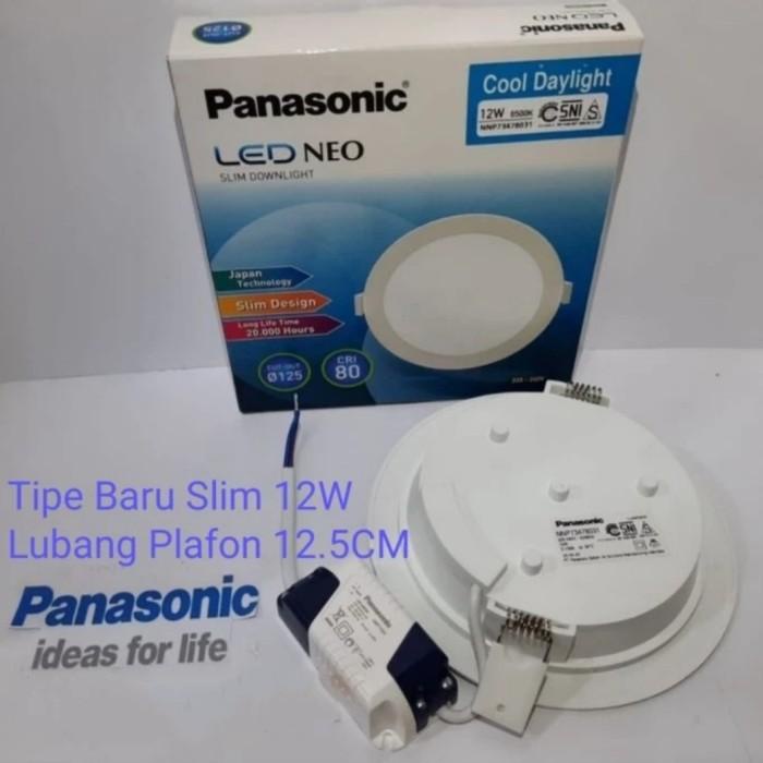 Jual Panasonic Led Panel Downlight 12W 12 Watt | Shopee Indonesia