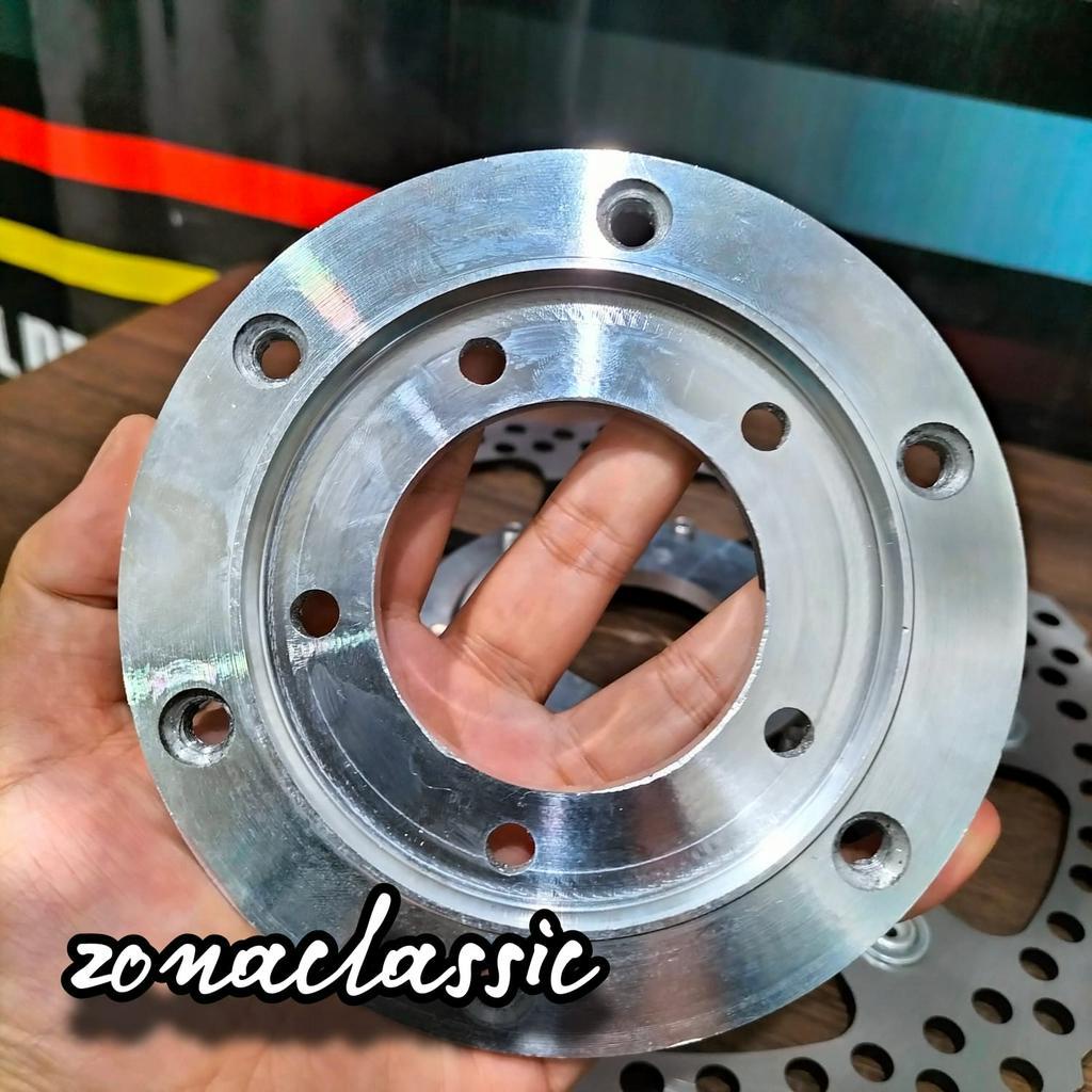 Jual Plendes Adaptor KLX pnp Tromol Honda GL Mega pro Disc Adaptor baut ...