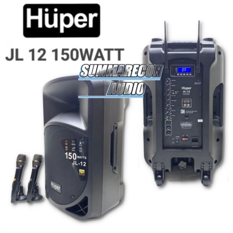 Jual Portable Speaker Huper JS 12 Original New Portable Huper Bluetooth 12 inch | Shopee Indonesia