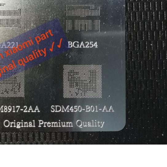 Jual Cetakan BGA Msm8917 Sdm450 254 Emmc Original Plat Tebal Presisi | Shopee Indonesia